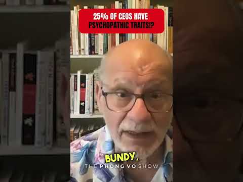 25% of CEOs Have Psychopathic Traits