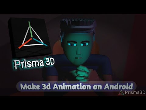 Prisma3D: The best 3d animation app for android || Learn 3d animation on mobile (2024) #prisma3d