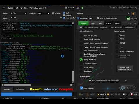 SPC GRAVITY FIRMWARE BACKUP , HYDRA DONGLE MTK .