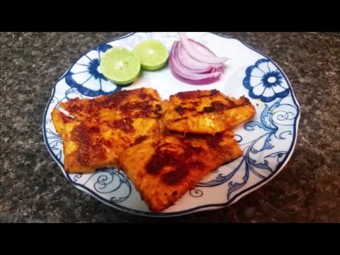 Indian recipe | How to make Salmon fish fry | How to make Salmon fish shallow fry  | in Telugu