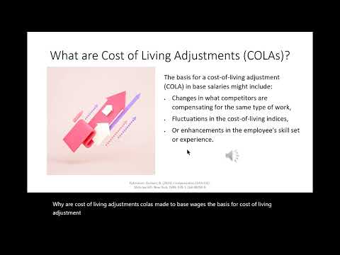 Cost of Living Adjustments (COLA)