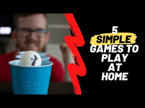5 Simple Family Games To Play At Home // Perfect for your Game Truck Party as well!