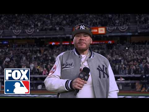 World Series: Fat Joe performs 'All The Way Up' ahead of Dodgers vs. Yankees Game 3 | MLB on FOX