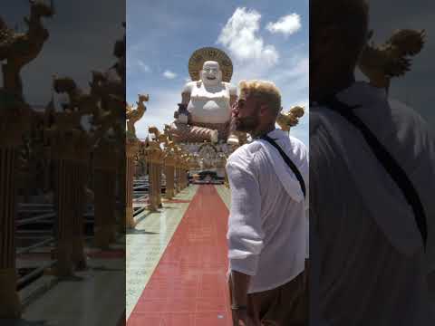 Why you NEED to visit Wat Plai Laem Temple, Koh Samui #shorts