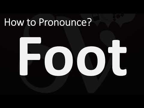 How to Pronounce Foot? (CORRECTLY)