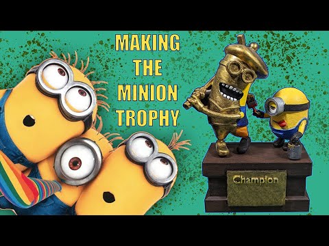 👹 Minion Golf Trophy・Free 3D File for ・Cults