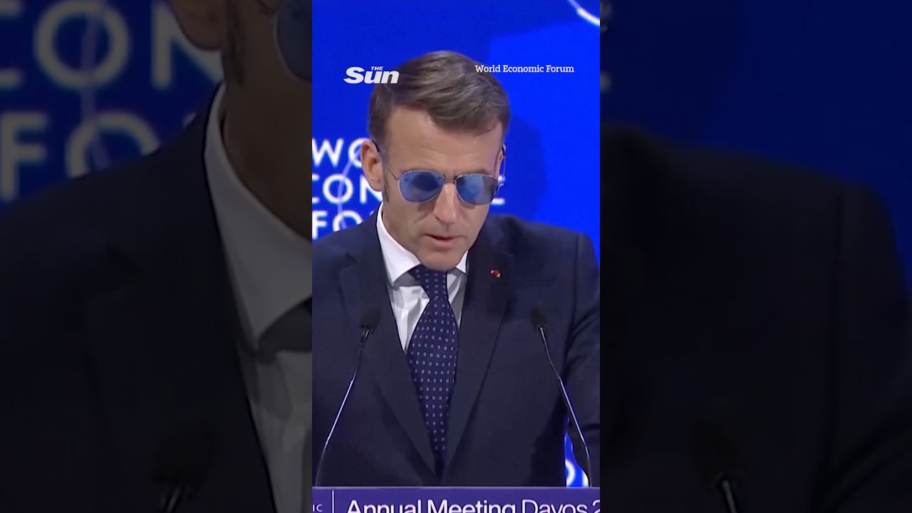 Macron sports Top Gun shades to launch veiled attack on Trump’s Greenland threats