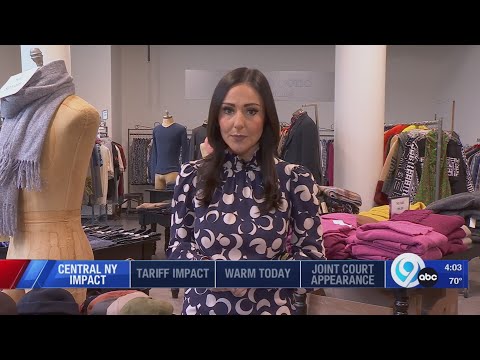 Owner of Syracuse boutique reacts to Trump's tariffs