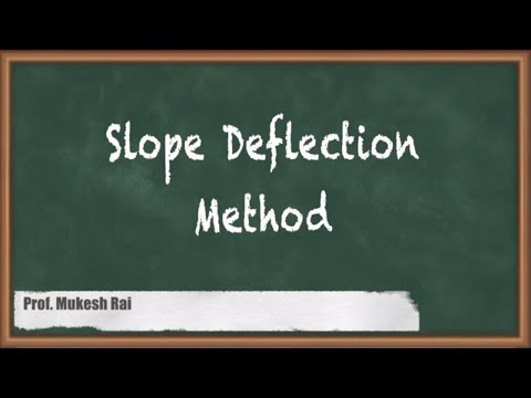 Slope Deflection Method Method Of Structural Analysis Gate