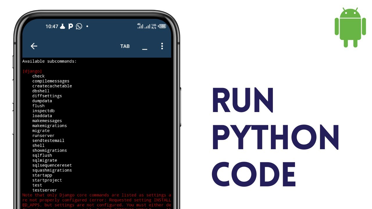 How to Run Python Code on Android Mobile
