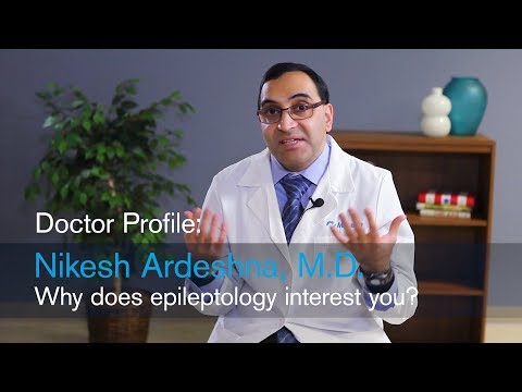 Doctor Profile: Dr. Ardeshna explains why he chose epileptology as a specialty