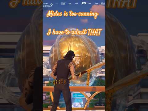 I never can keep up with Midas' plans 100% #midas #fortnite #shorts #summeronshorts