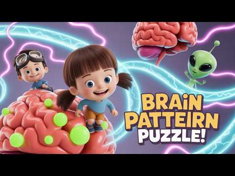 Nova’s Pattern Challenge 🧠 | 3D Brain Signals Explained for Kids!
