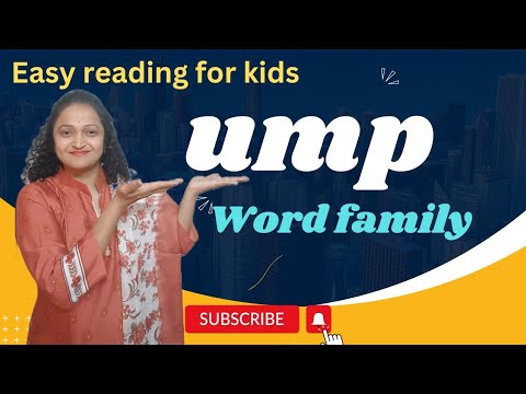 "ump" word family/"ump" words #levelupphonics