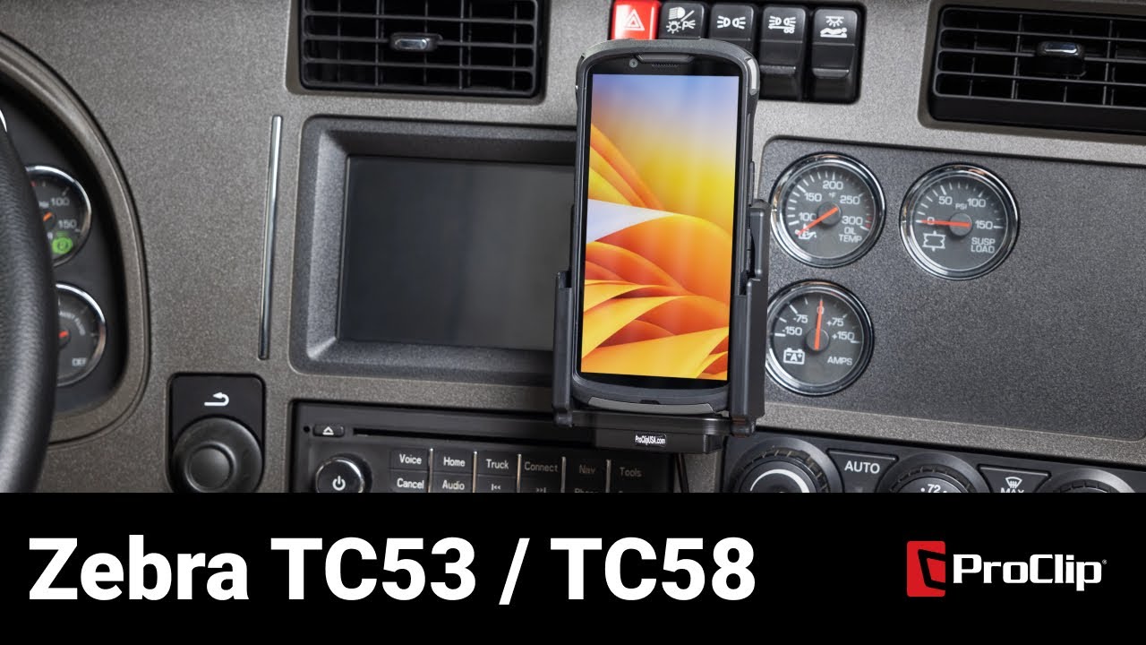 Non-Charging Cradle for Zebra TC53/58 with Rugged Boot & ProClip USA Non-Charging Cradle for Zebra TC53/58 with Rugged Boot & ProClip USA