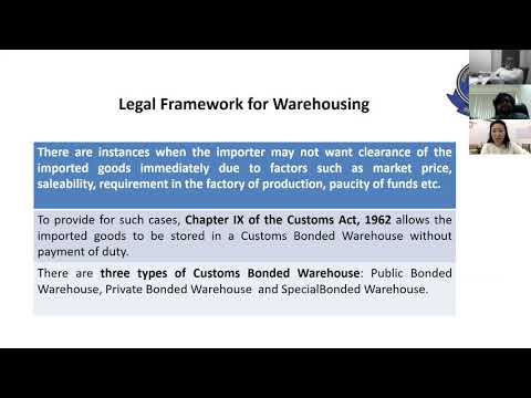 Webinar On New MOOWR [Manufacturing & Other Operations in Warehouse(no.2) Regulations, 2019]