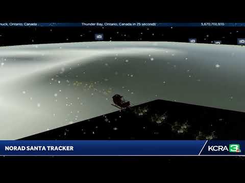 LIVE | A look at the Norad Santa Tracker