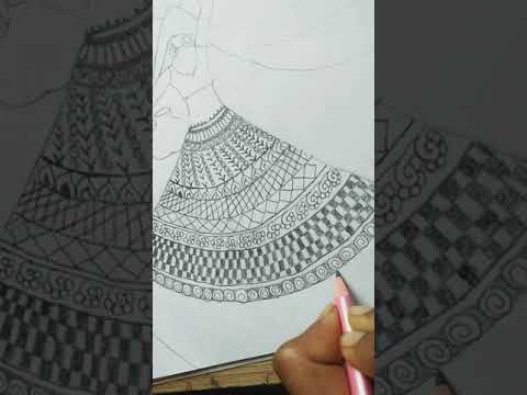 Beautiful Mandala Rajasthani Drawing ..# by AYUSHI NIGAM