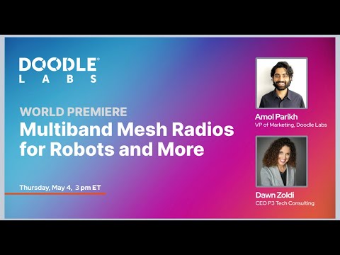 Multiband Mesh Radios for Robots and More