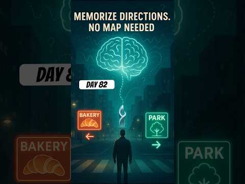 How to Memorize Directions Without Using a Map