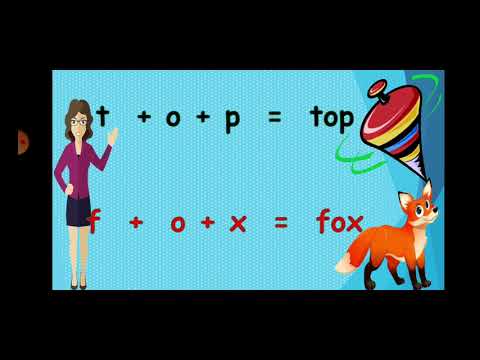 Formation of Words (Three Letter Words With Middle Sound 'o')