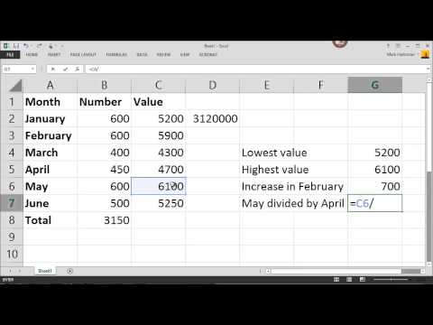 | Introduction to Excel Part 3 (YouTube)Accountinator