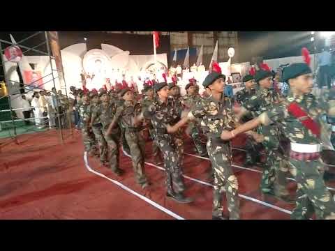 NCC Cadets of MPASC College Panvel at karnala Sports Academy Competition