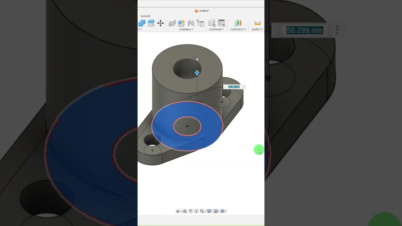 Fusion360 Part Modeling Tutorial-169. #design #3dmodeling #modelingtutorial #engineering#fusion360