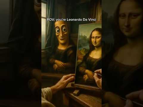 POV: you’re Leonardo DaVinci #ai #history #aihistory #aipov
