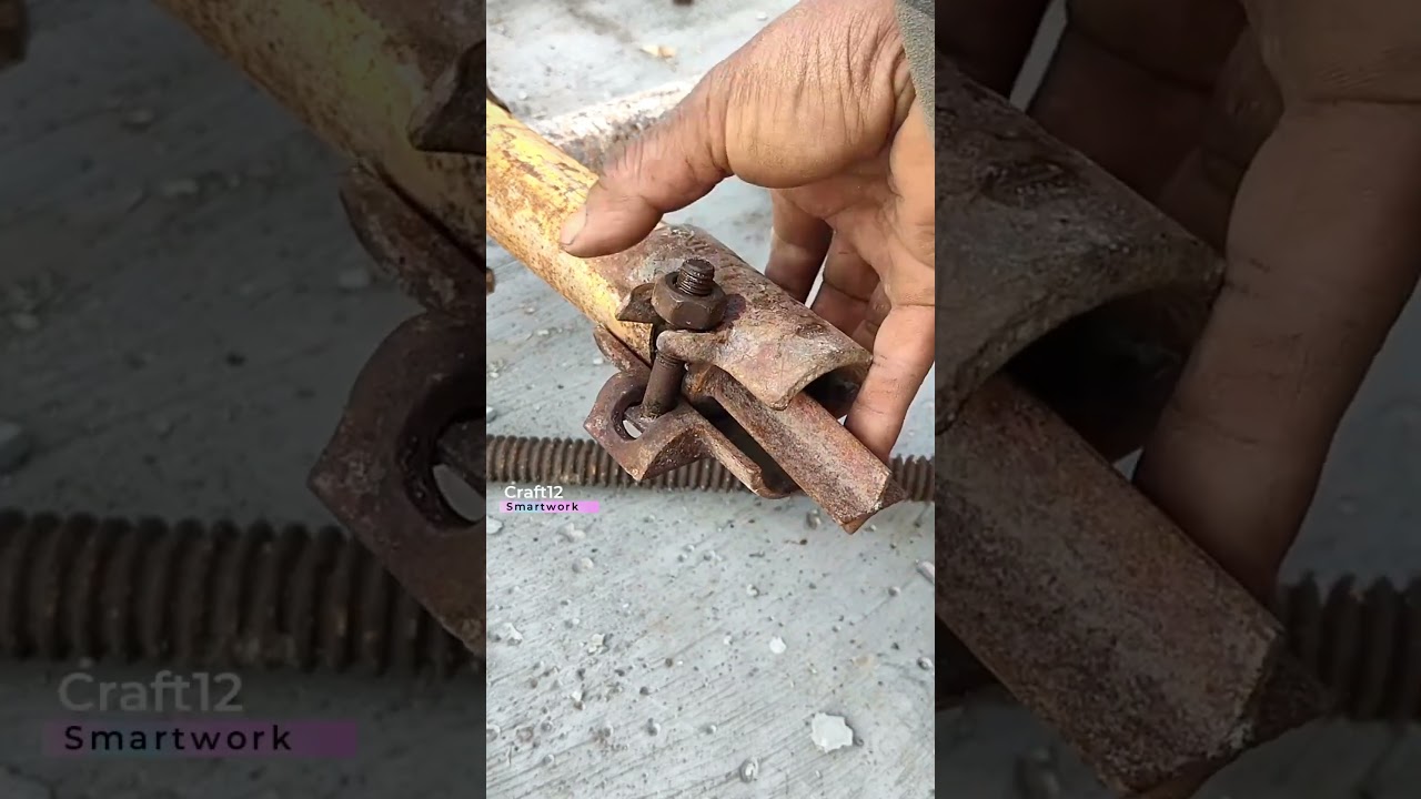 Scaffold Pipe and Connector Assembly Process