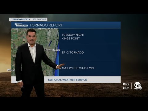 Tornado that hit Kings Point had winds up to 157 mph, National Weather Service says