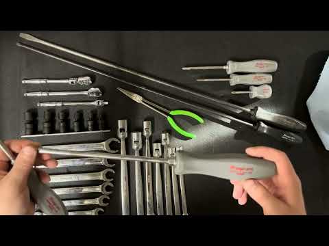 Snap-On Tool Haul: 100 Year No 7 Ratchet, Green Pliers, Saltus Wrenches, Pozidriv Screwdrivers!