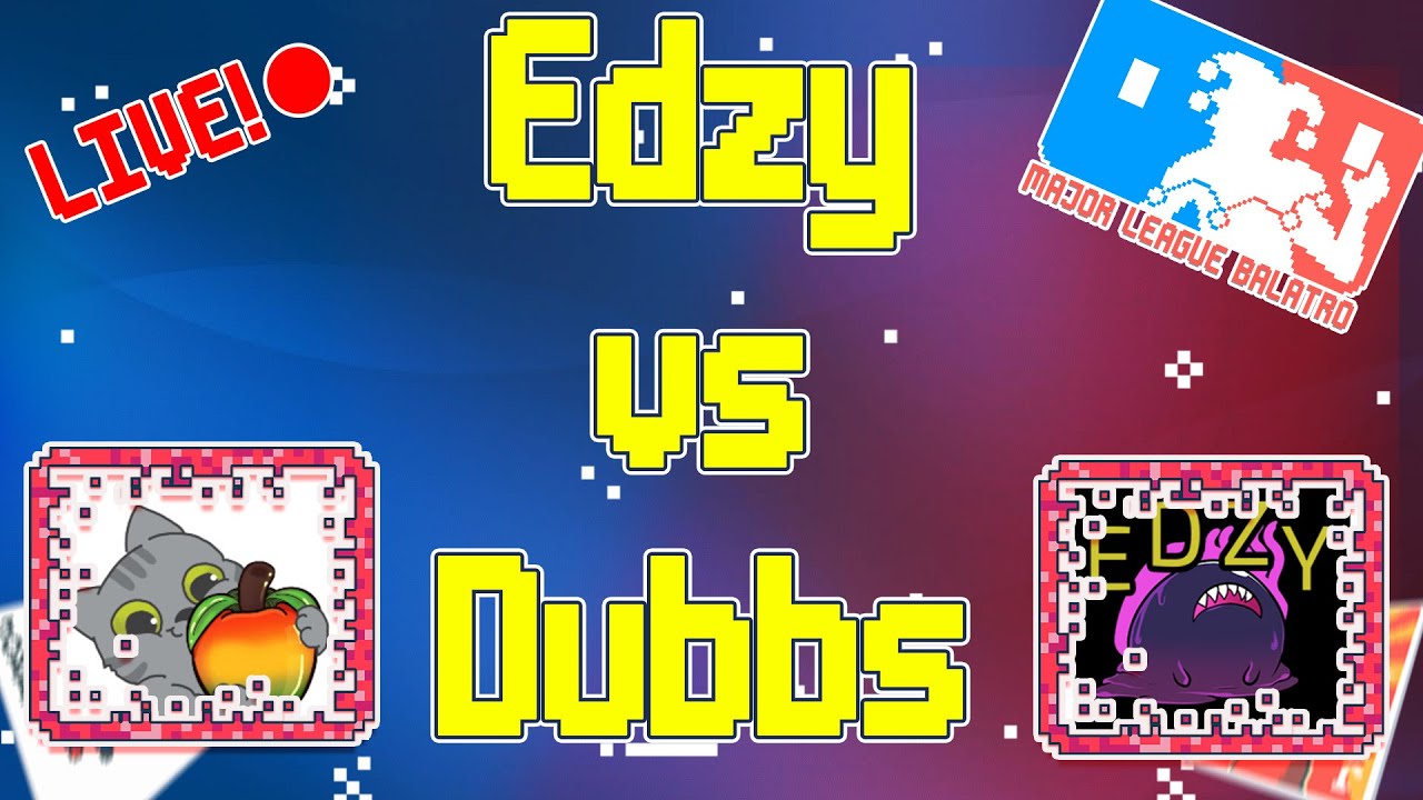 Major League Balatro! RARRAN VS HAELIAN & EDZY V SEADUBBS! Live!