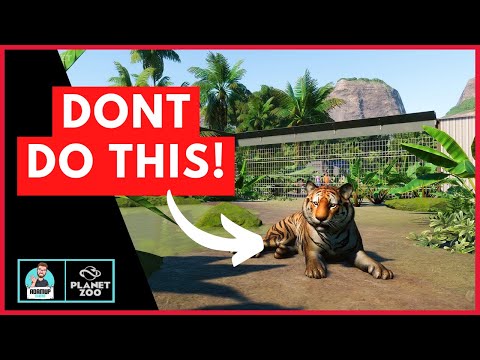 Top 5 Mistakes YOU Make In Planet Zoo Franchise Mode.