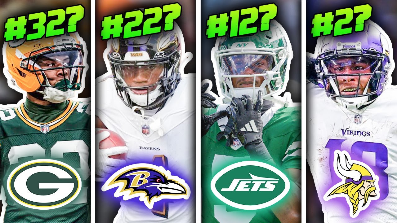 Ranking All 32 NFL Teams’ Top Wide Receivers For The 2025 Season From WORST To FIRST
