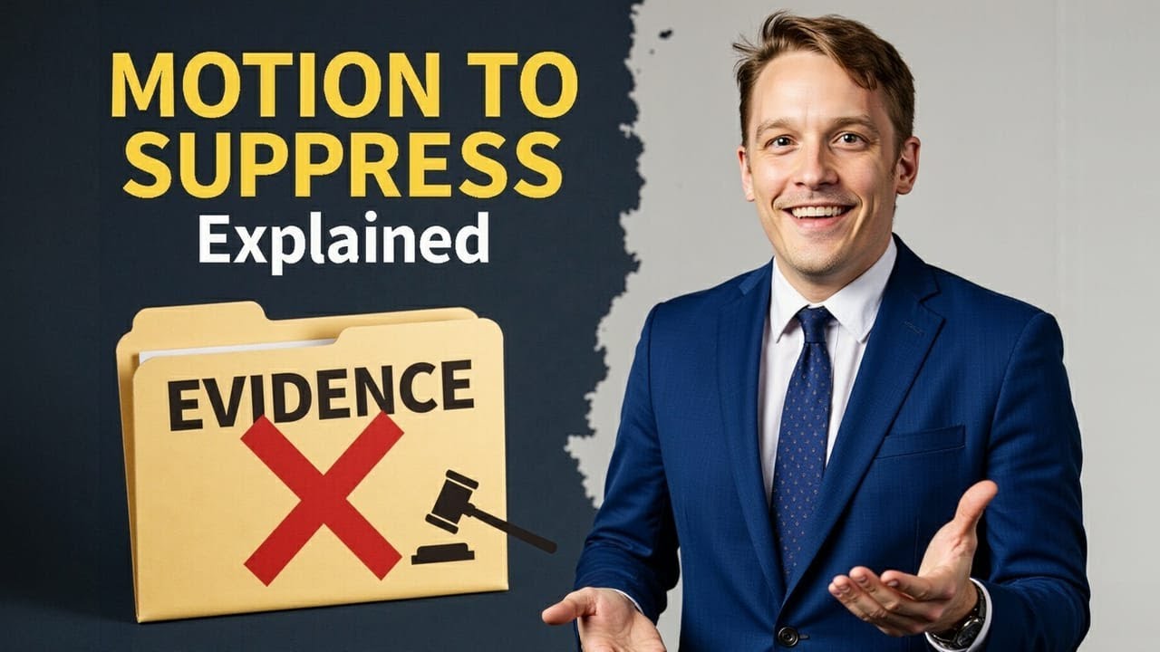 What Is a Motion To Suppress Evidence?