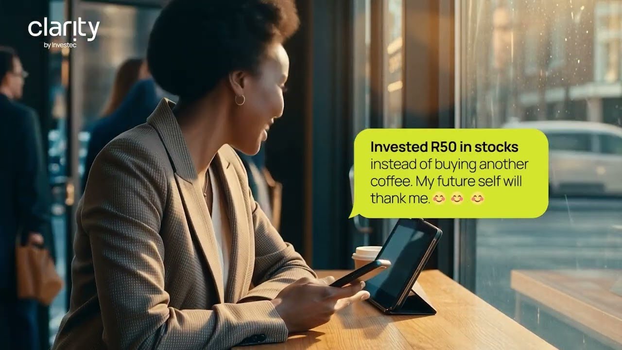 Small decisions build real wealth. Save, trade and invest with Clarity by Investec