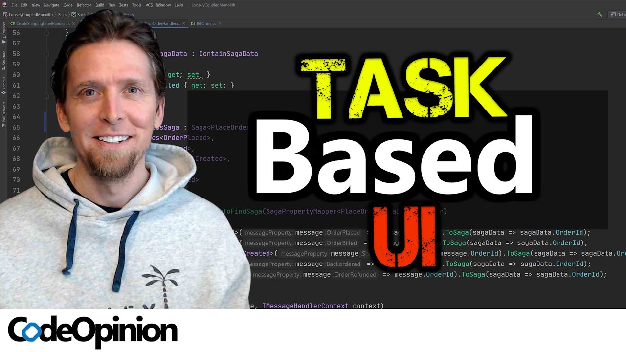Decomposing CRUD to a Task Based UI