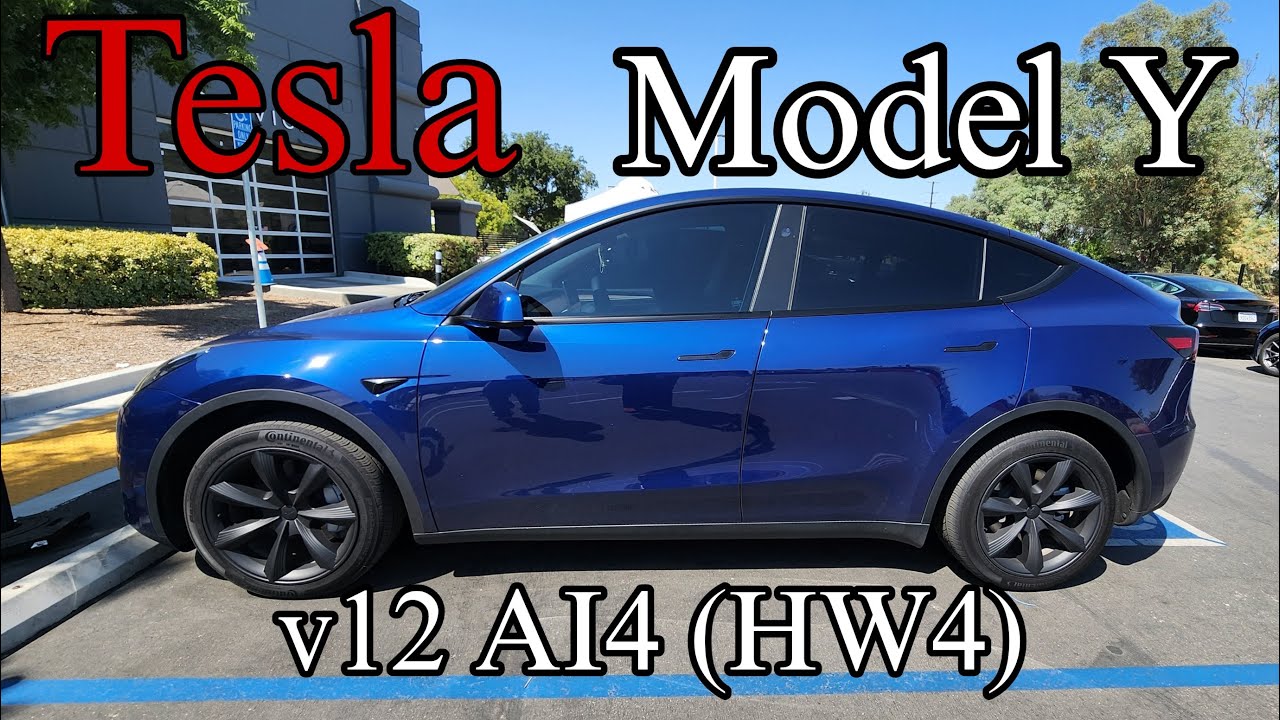 Tesla Model Y Hardware 4 FSD Software ( AI4/HW4 ) | The Plug-in Duo