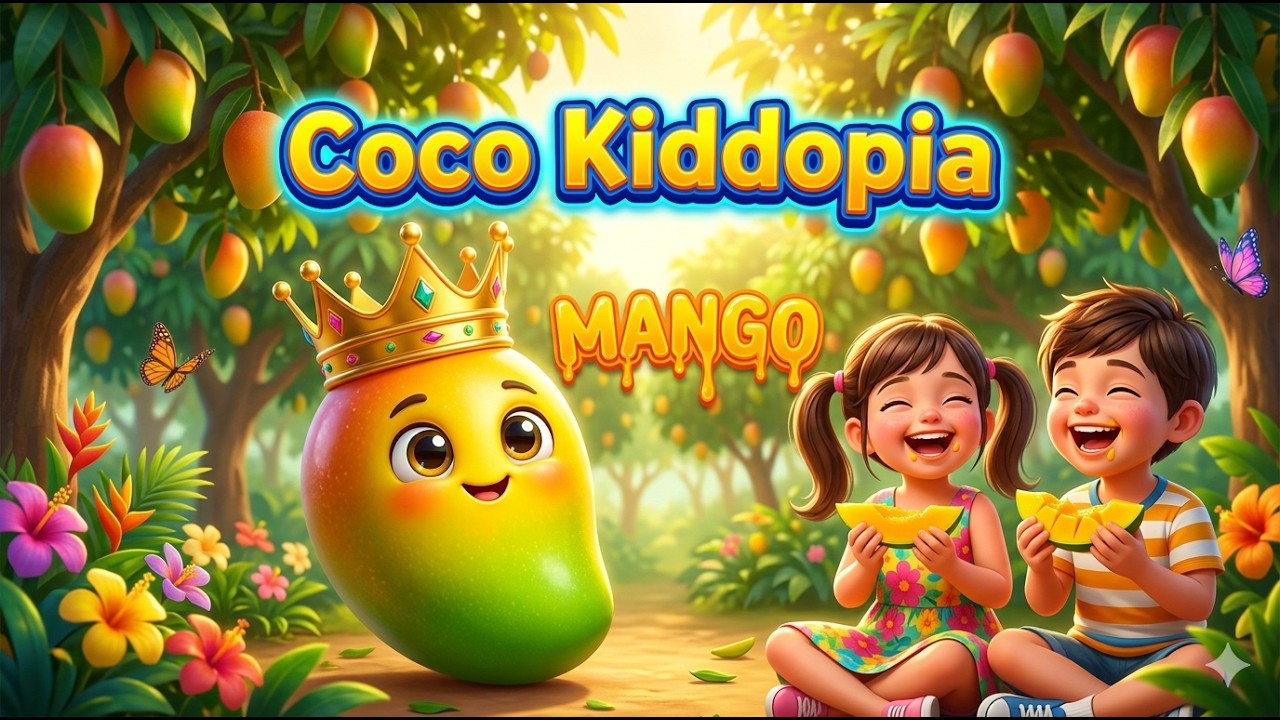 Mango Song | Learn Fruits for Kids and Many More Nursery Rhymes & Kids Songs by Coco Kiddopia TV