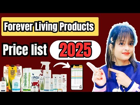 Forever living products price list 2025 | FLP price list | forever price list | forever living