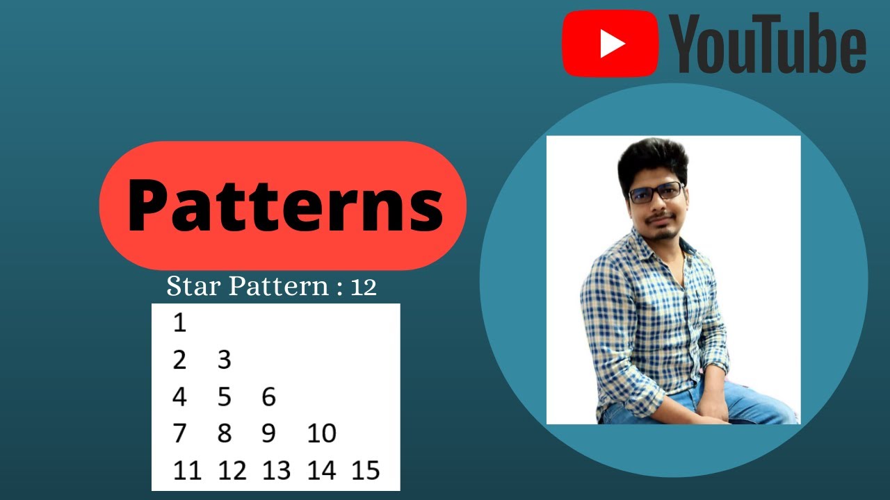 Pattern -12 Solution Video| Java Foundation Course | Number Pattern Solution.