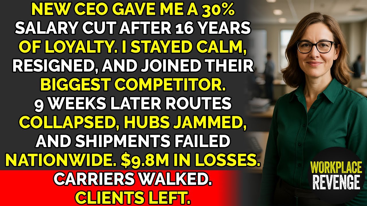 New CEO Gave Me A '30% Salary Cut' After 16 Years. I Walked—They Collapsed | Corporate Revenge