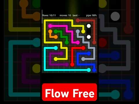 Flow Free #Level77 Manias - 10×10 Mania #Shorts