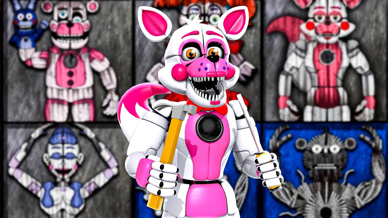 Reacting To Repairing EVERY Sister Location Animatronic!