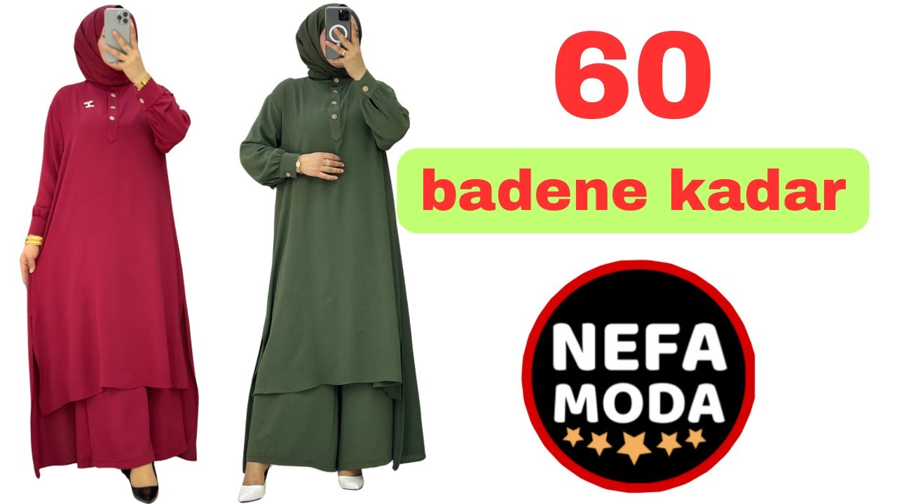 EN ŞIK TESETTÜR ELBİSE MODELLERİ NEFA MODA 'da - Modest fashion