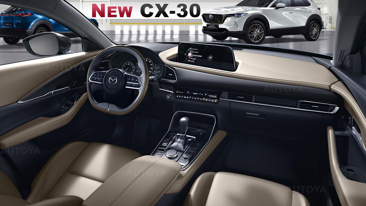 2026 Mazda CX-30 Comes Out From Behind the CGI Curtain for a Digital ...