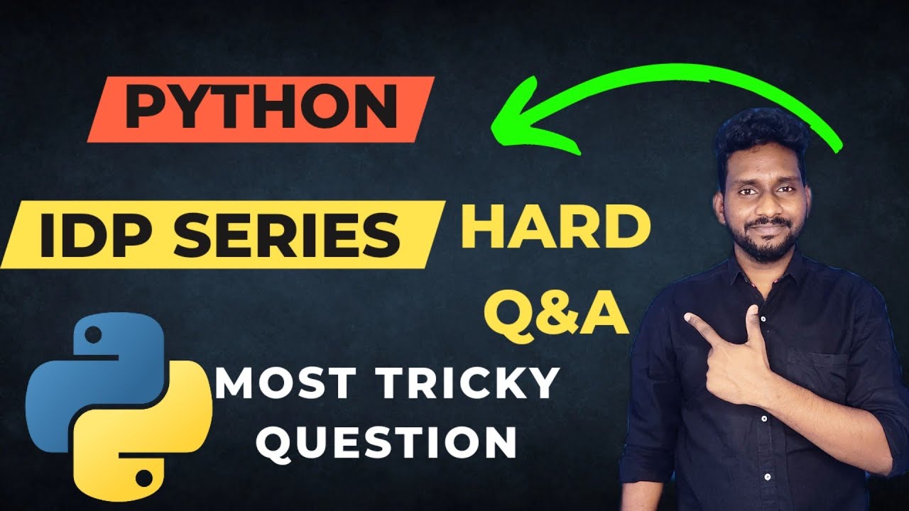 Python IDP greater heights pattern Question & Answer | How Pass #idp test  Python Tutorial #crack