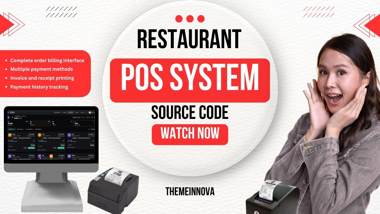 Restaurant POS System MERN Stack | Full Project with Source Code (Node.js + React + MongoDB)
