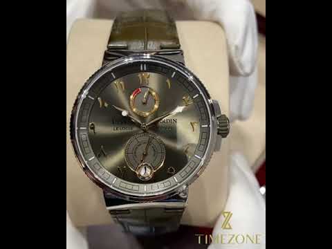 Ulysse Nardin Marine Chronometer Green Dial Eastern Arabic Numerals Limited Edition